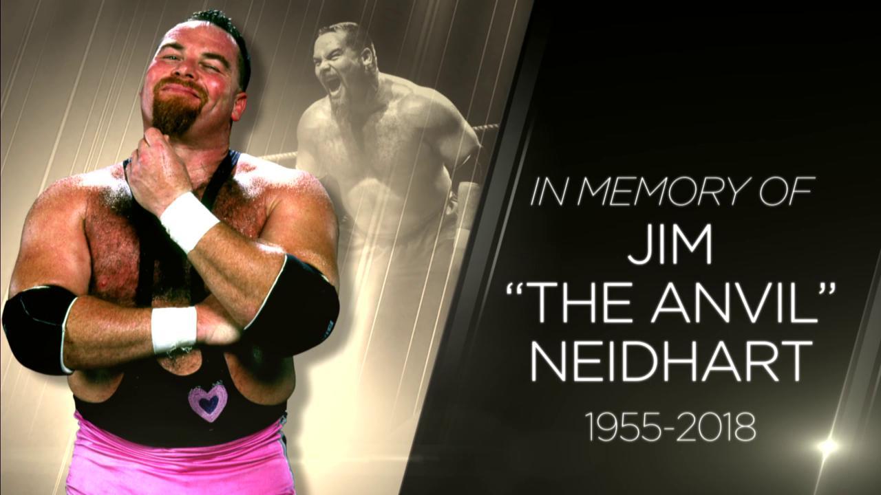 WWE Airs Video Celebrating the Life of Jim “The Anvil” Neidhart (Video ...