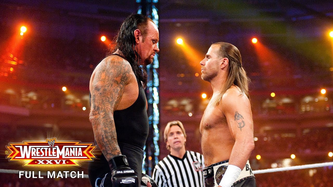 Wrestlemania Classics Undertaker Vs Shawn Michaels WrestleMania XXVI ...
