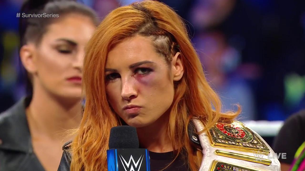 Becky Lynch Picks Charlotte Flair as Her Replacement vs. Ronda Rousey ...