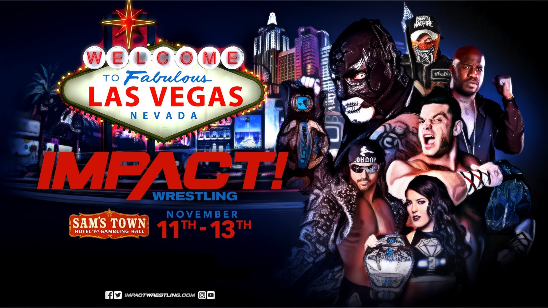 Impact Taping Results – Nov. 11-13, 2018 – Las Vegas, NV (Three Nights ...