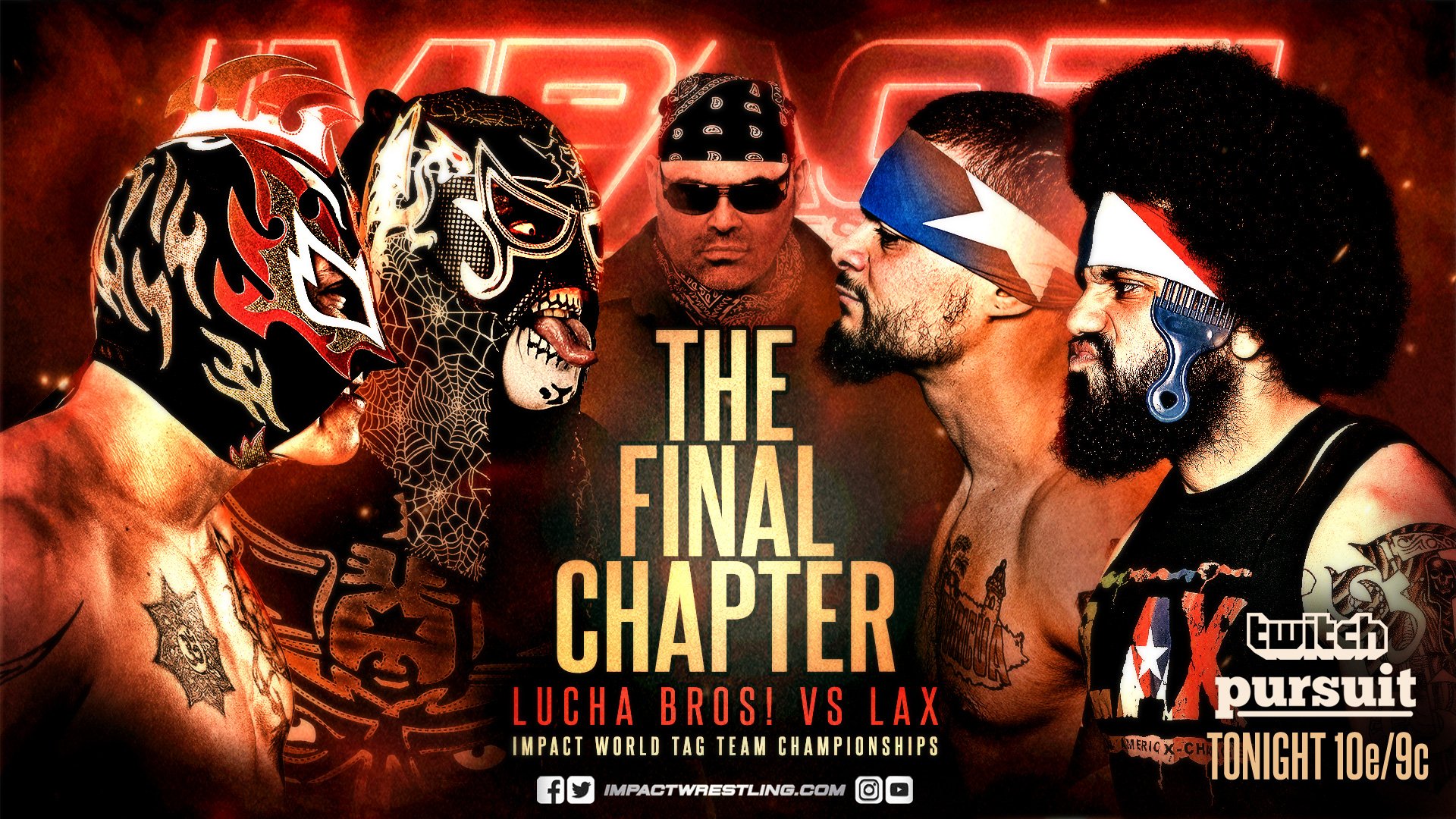 Impact Results – Feb. 22, 2019 – Lucha Bros vs. LAX for Tag Titles – TPWW