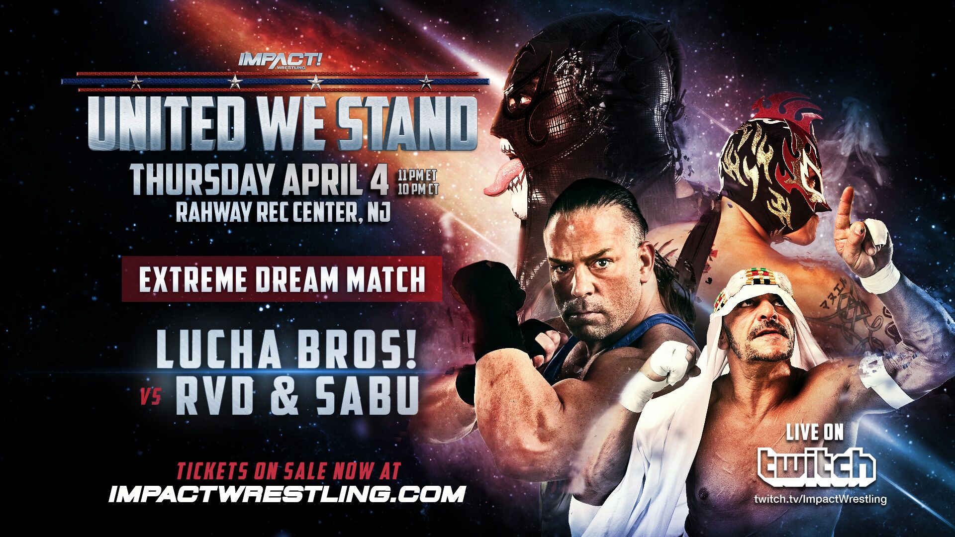 Rob Van Dam & Sabu vs. The Lucha Bros Announced By Impact – TPWW
