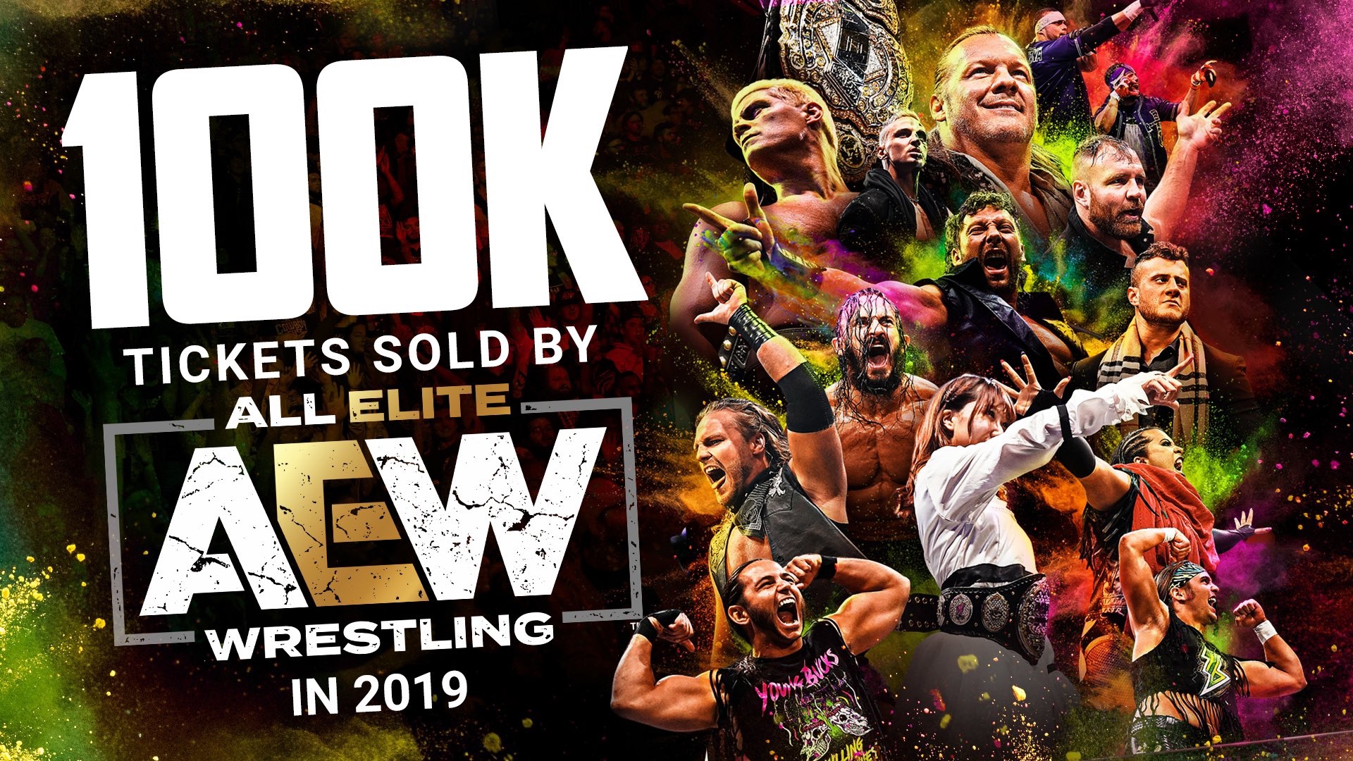 AEW: Two More Dynamite Locations Announced, AEW Touts 100K Tickets Sold ...