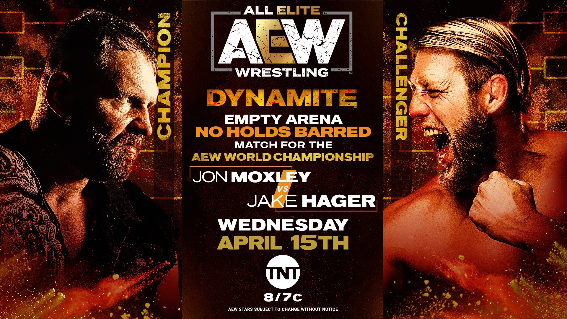 AEW Dynamite Results – Apr. 15, 2020 – Jon Moxley vs. Jake Hager – TPWW