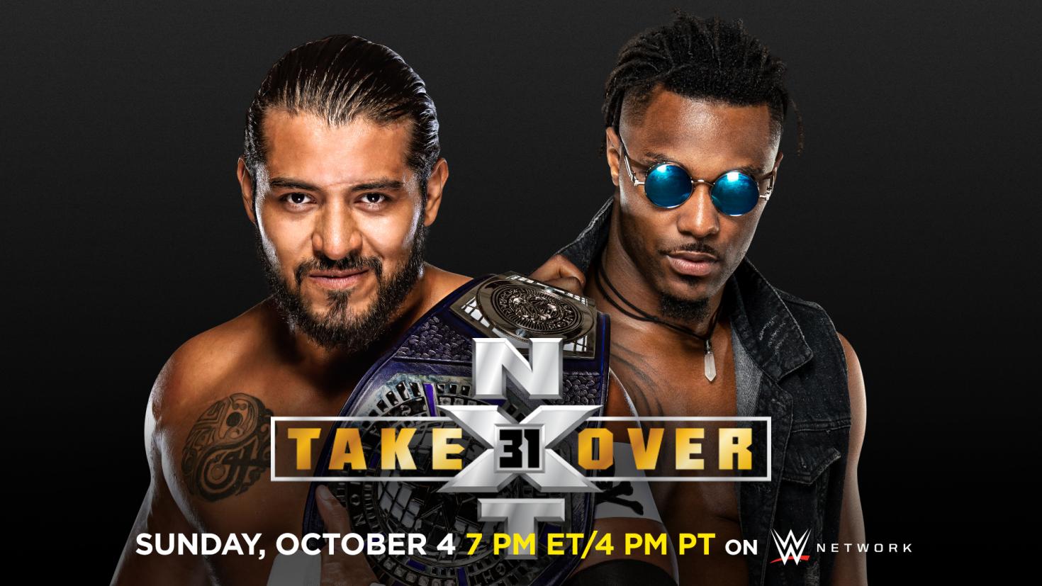 Updated NXT TakeOver 31 Card – TPWW