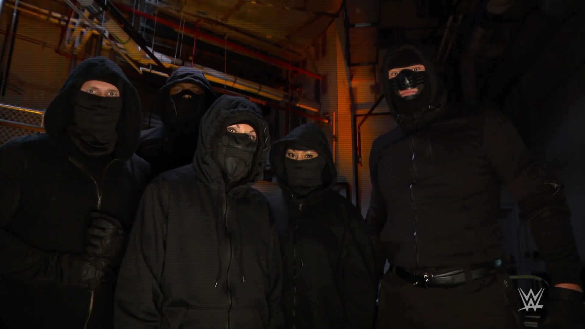 The Identities of RETRIBUTION on Tonight’s Raw – TPWW