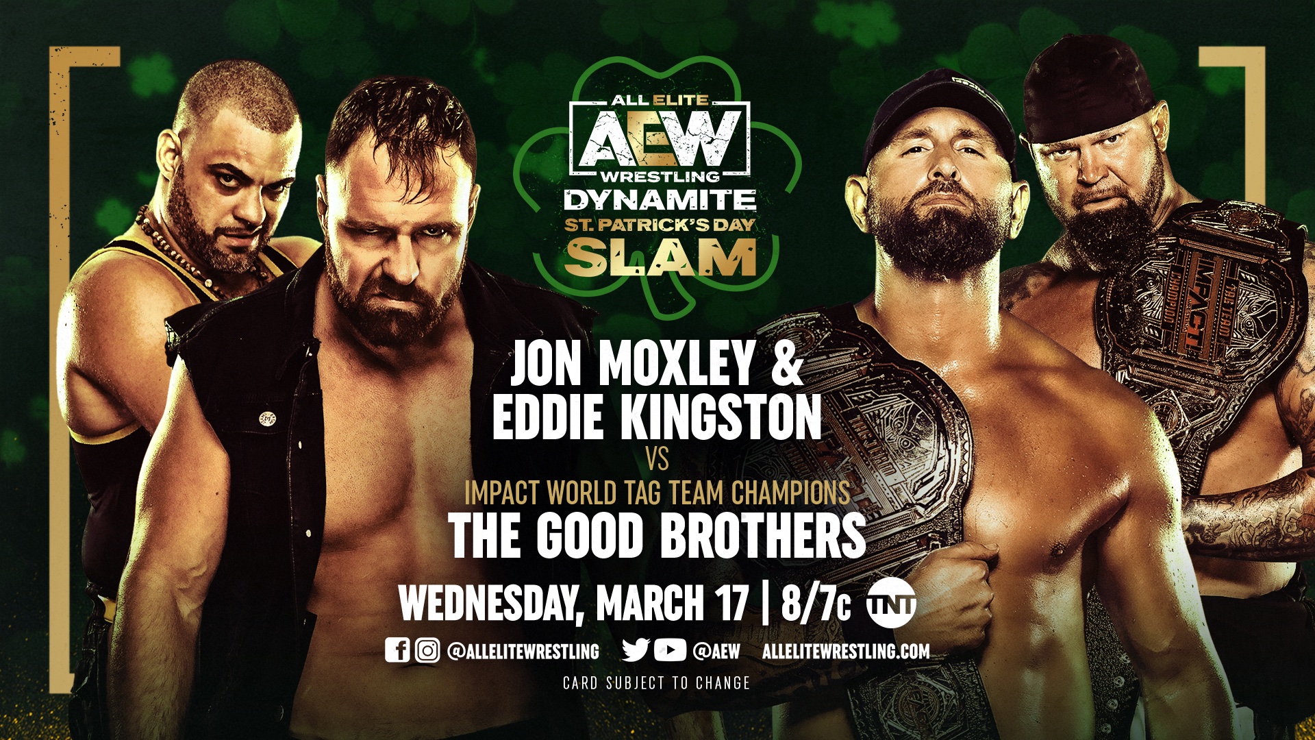 AEW Dynamite & NXT Cards for Tonight – TPWW