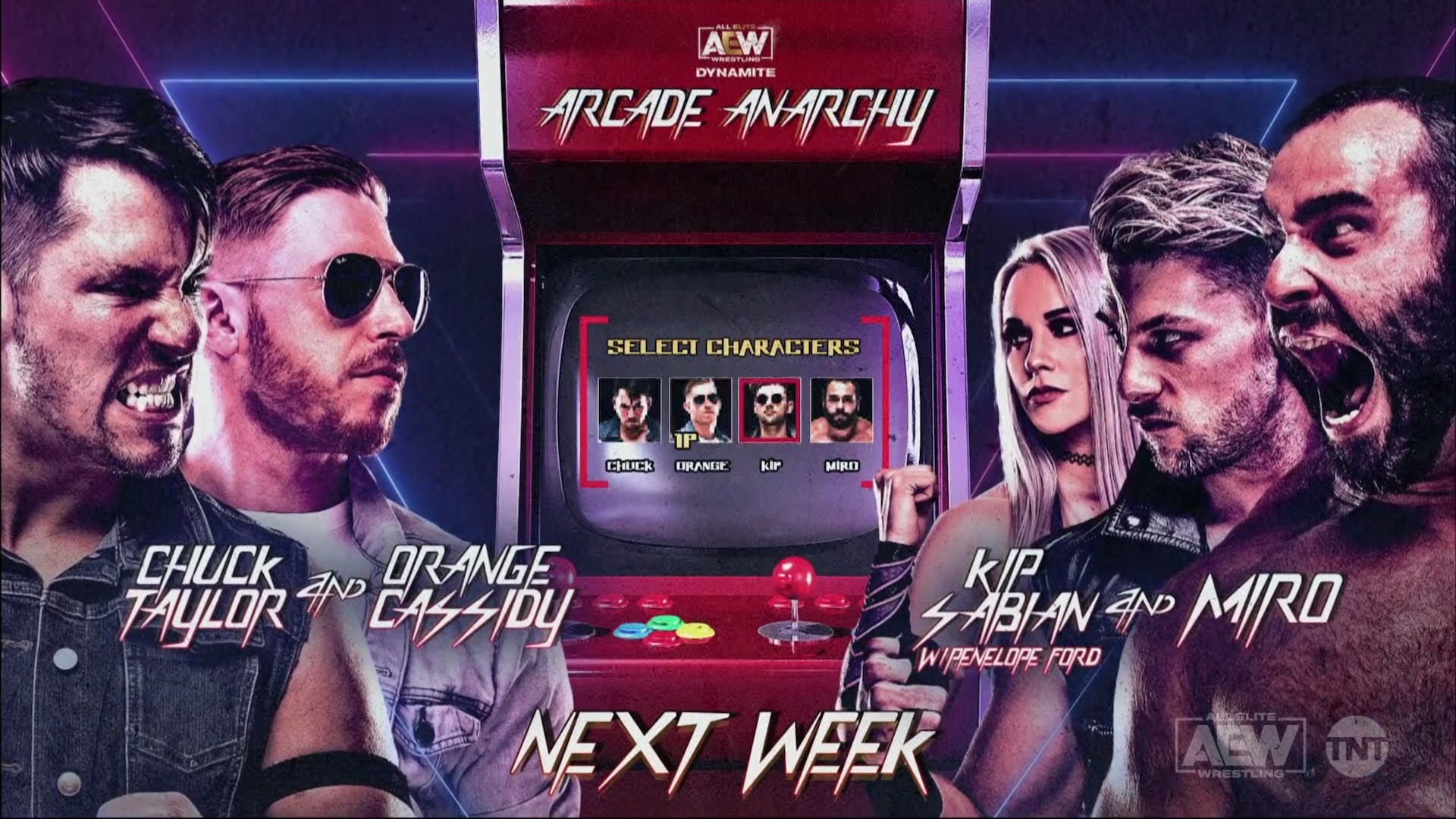 AEW Dynamite and NXT Cards for Next Week – TPWW