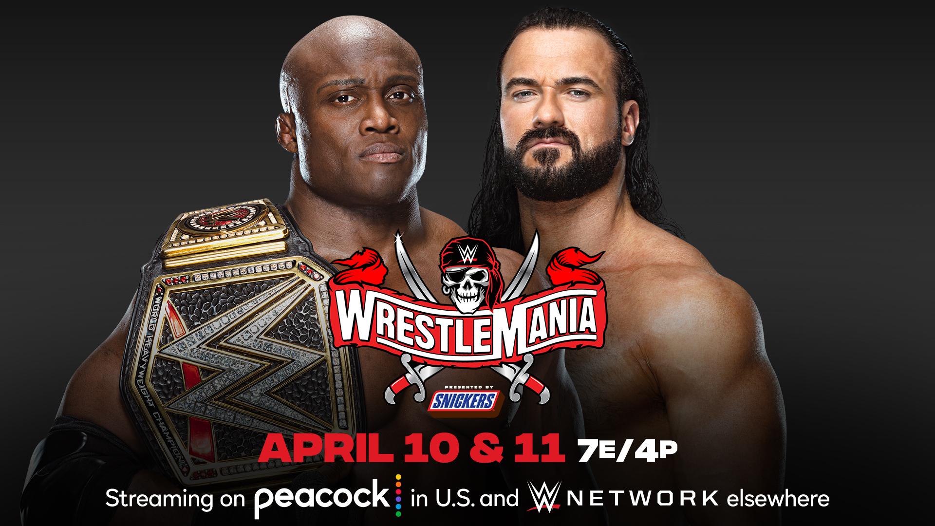 Current WWE WrestleMania 37 Card – TPWW