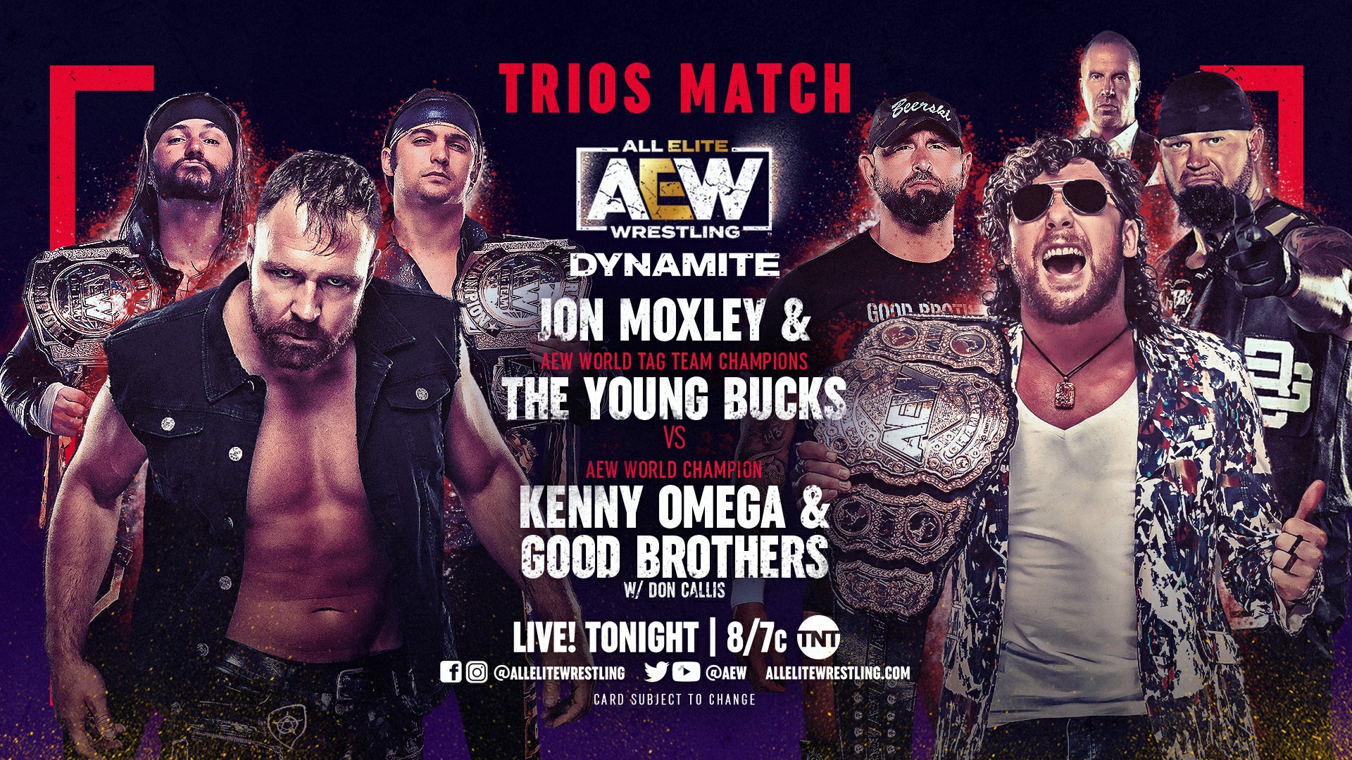 AEW Dynamite Results – Apr. 7, 2021 – Tyson Returns, Six Man Tag – TPWW