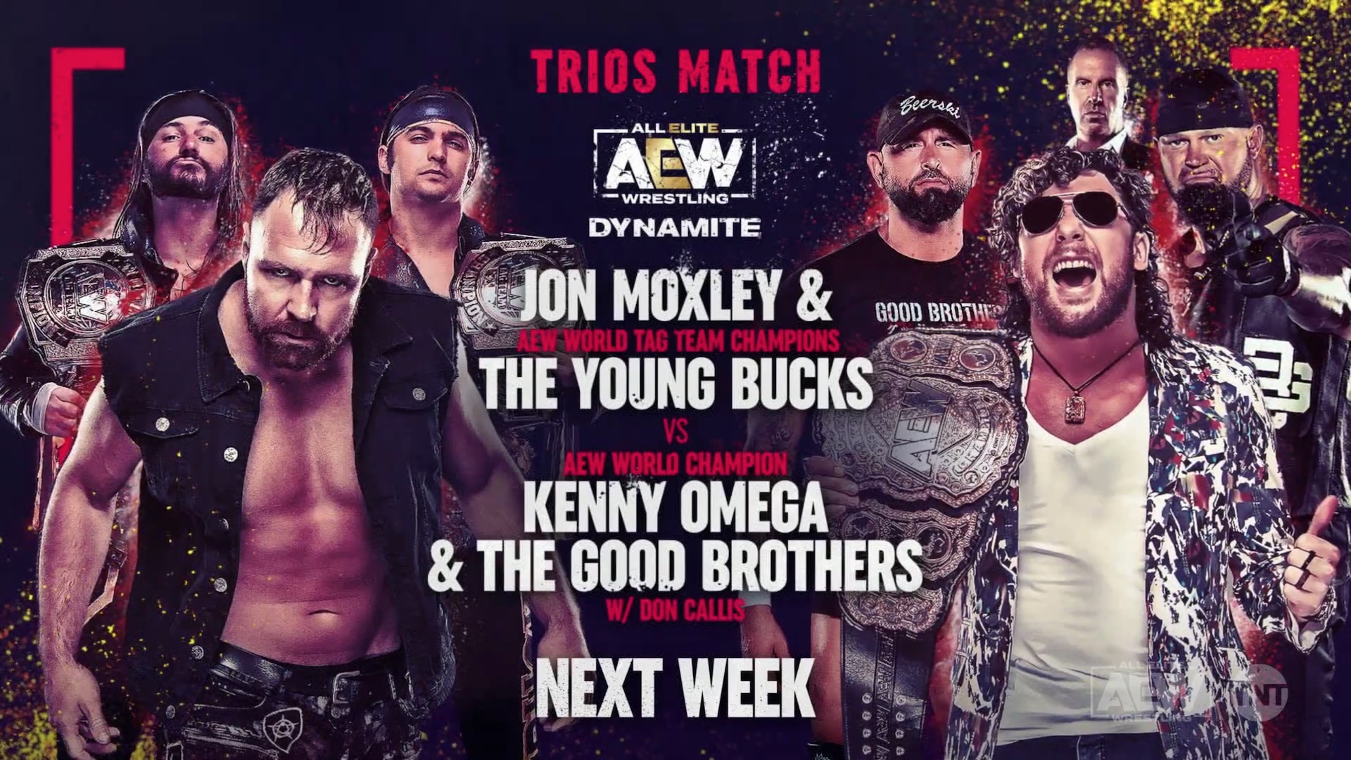 Four Matches Announced for Next Week’s AEW Dynamite – TPWW