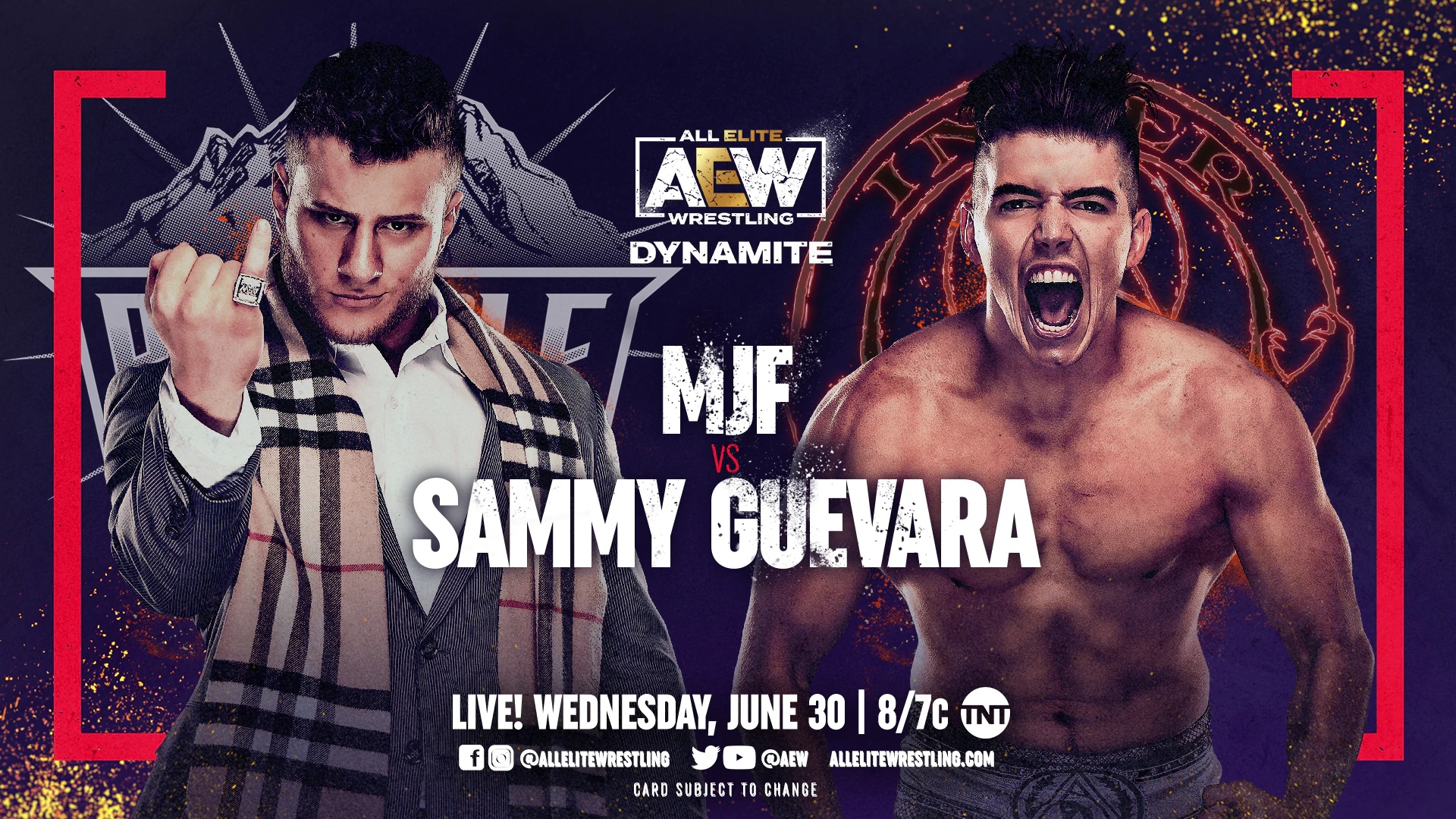 AEW Dynamite Results – June 30, 2021 – MJF vs. Sammy Guevara – TPWW