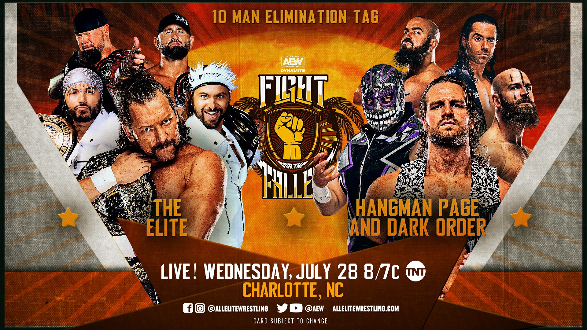 AEW Dynamite: Fight for the Fallen Card for Tonight – TPWW