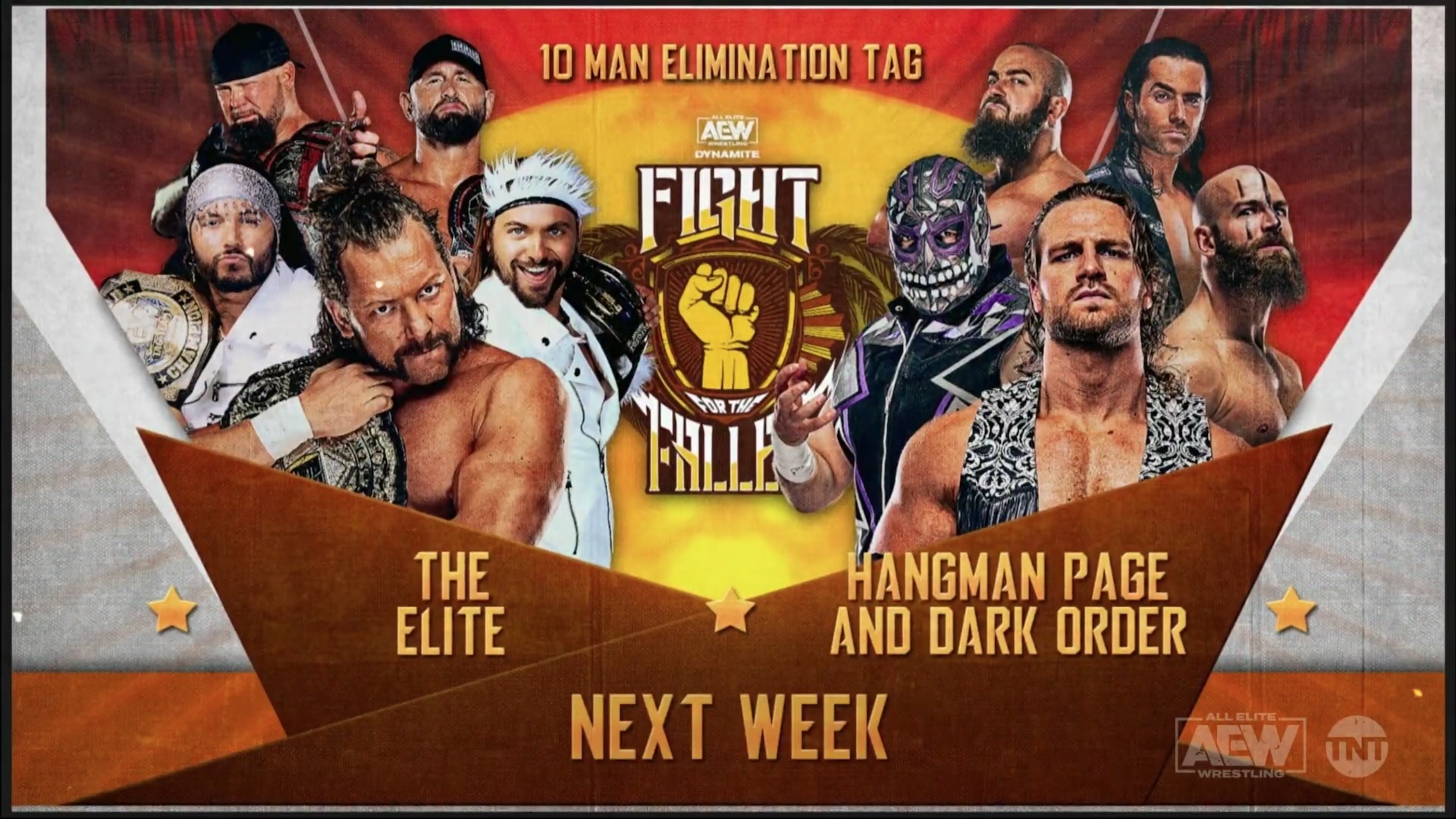 Five Matches Announced for AEW Dynamite: Fight for the Fallen Next Week – TPWW