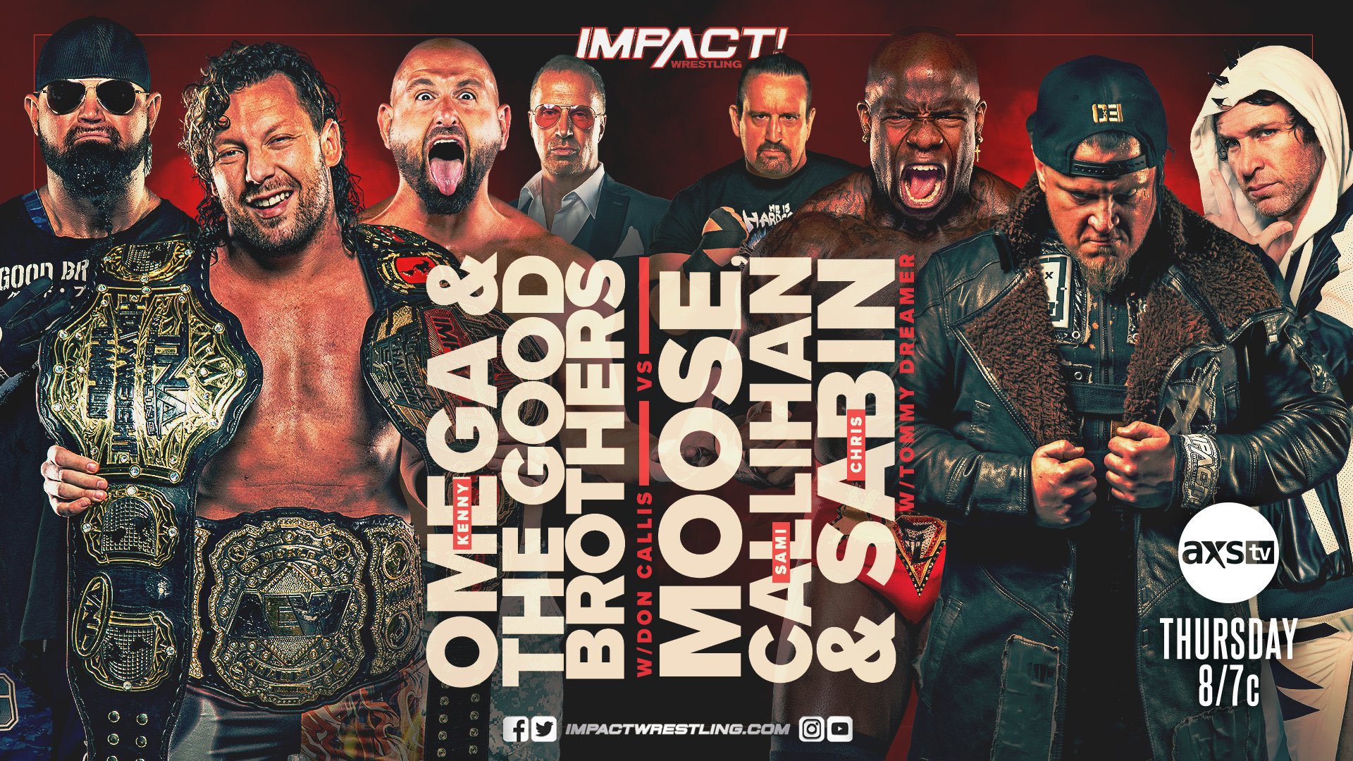 Impact Results – July 1, 2021 – Omega & Good Brothers vs. Callihan ...