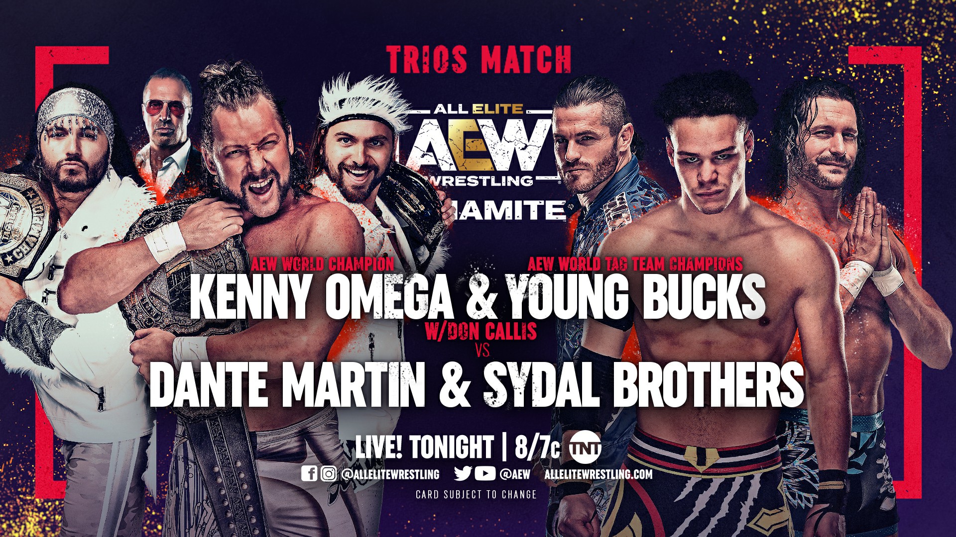AEW Dynamite Card for Tonight – Six Matches Announced – TPWW
