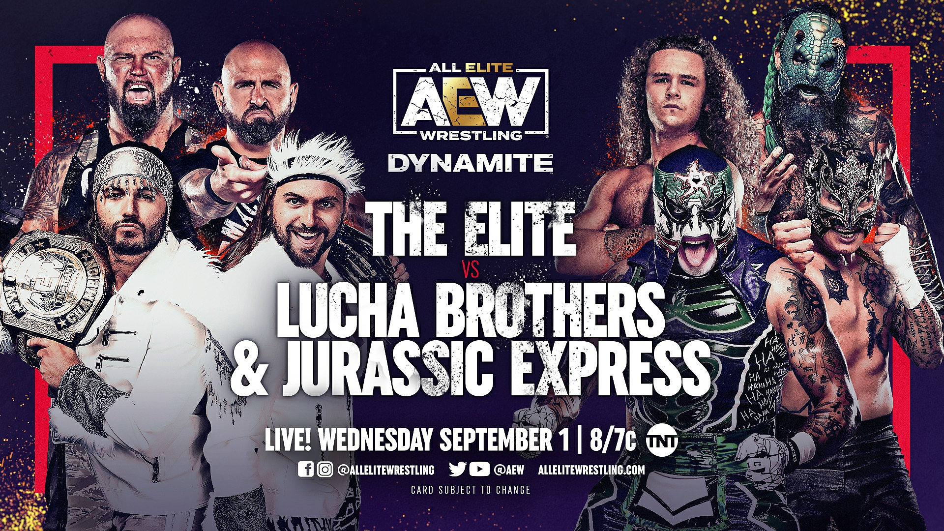 AEW Dynamite Results – Sep. 1, 2021 – The Elite vs. Jurassic Express & Lucha Bros – TPWW