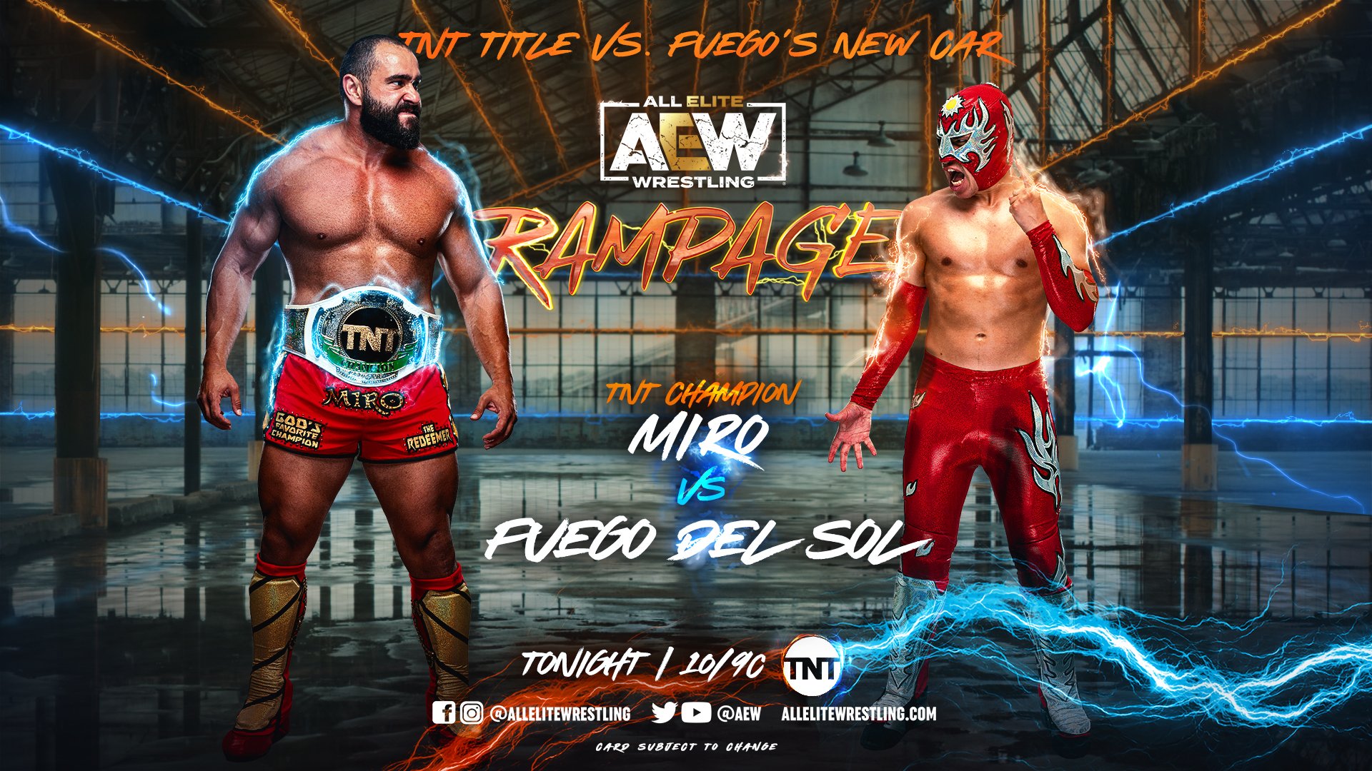 AEW Rampage Results – Sep. 17, 2021 – Miro vs. Fuego, Lucha Bros vs ...