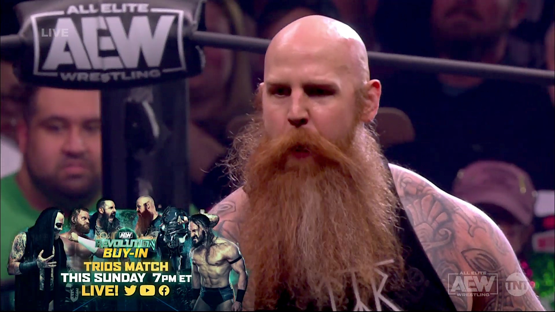 New AEW Revolution Buy In Match Added, Featuring Erick Redbeard – TPWW