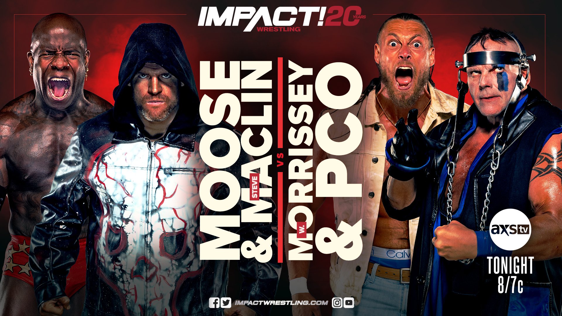 Impact Results – June 2, 2022 – Morrissey & PCO vs. Moose & Maclin – TPWW