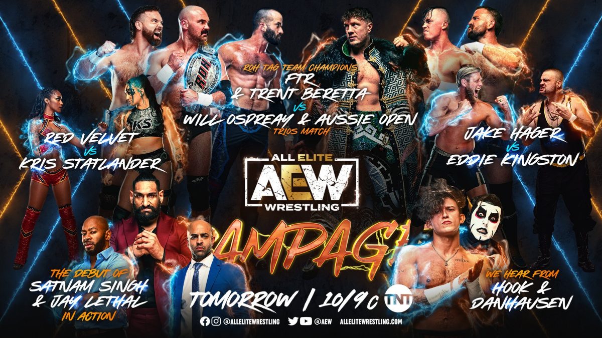 AEW Rampage Results – June 10, 2022 – Trent & FTR vs. Ospreay & Aussie Open – TPWW