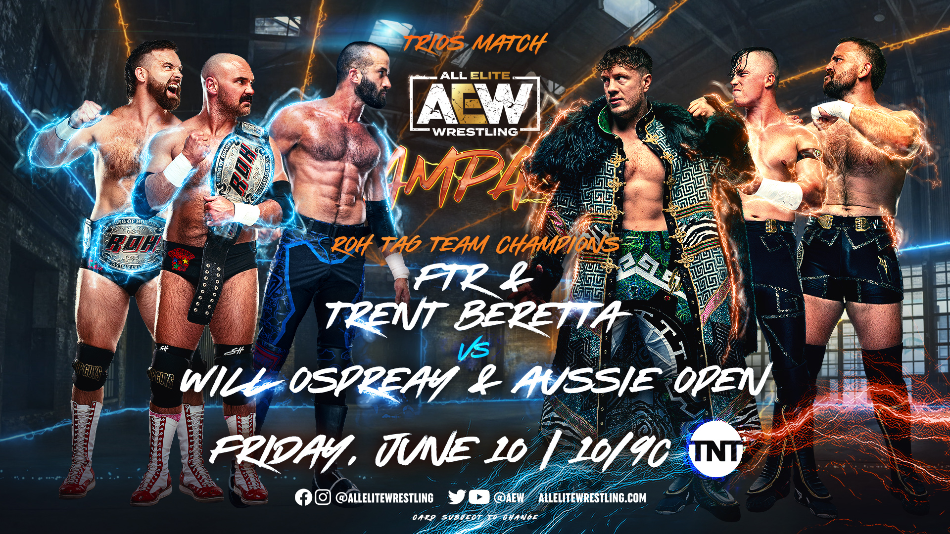 AEW Rampage Taping Results – To Air June 10, 2022 – Spoilers – TPWW