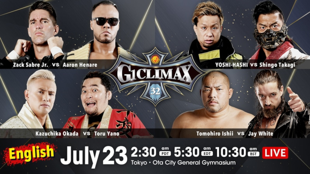 NJPW G1 Climax 2022 Night 4 Results, Night 5 Card, Updated Standings – TPWW