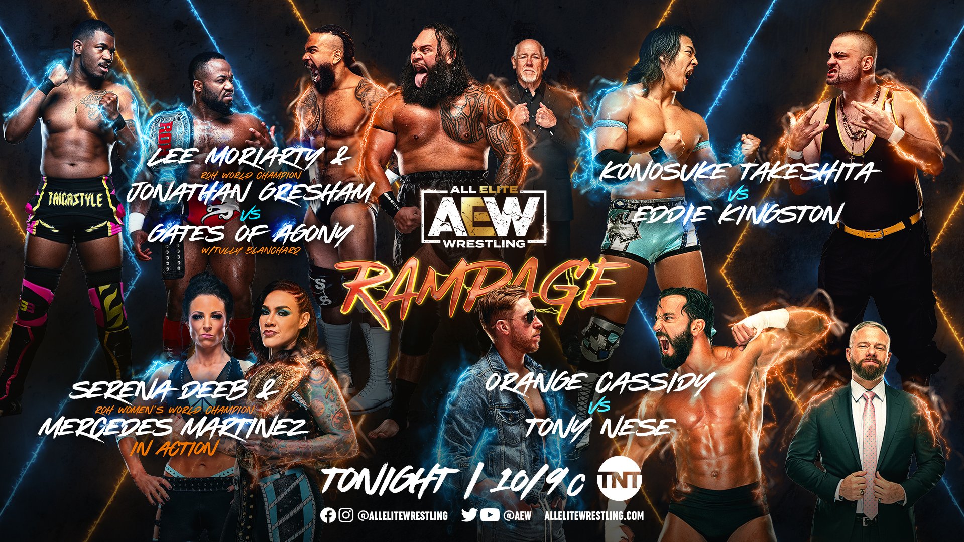 AEW Rampage Results – July 8, 2022 – Orange Cassidy vs. Tony Nese – TPWW