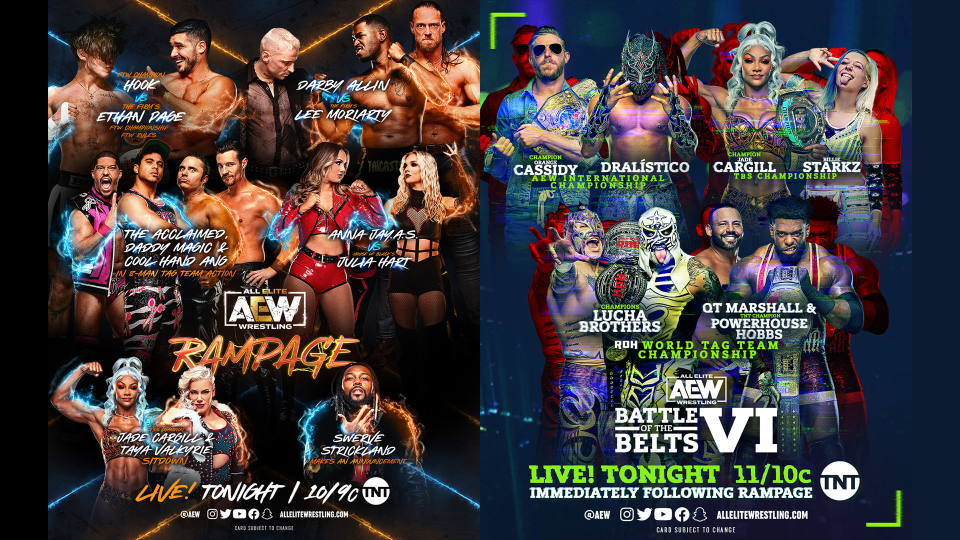 AEW Rampage & Battle of the Belts Results – Apr. 7, 2023 – TPWW