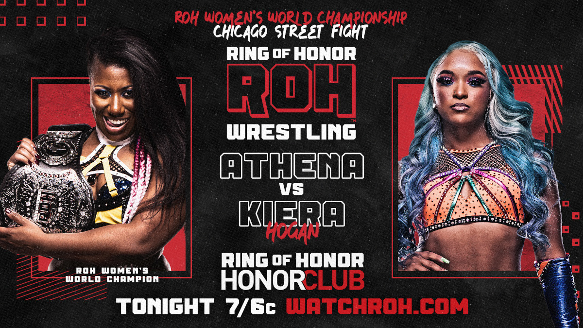 ROH TV Results – June 22, 2023 – ROH Women’s Title Chicago Street Fight – Athena vs. Kiera Hogan ...