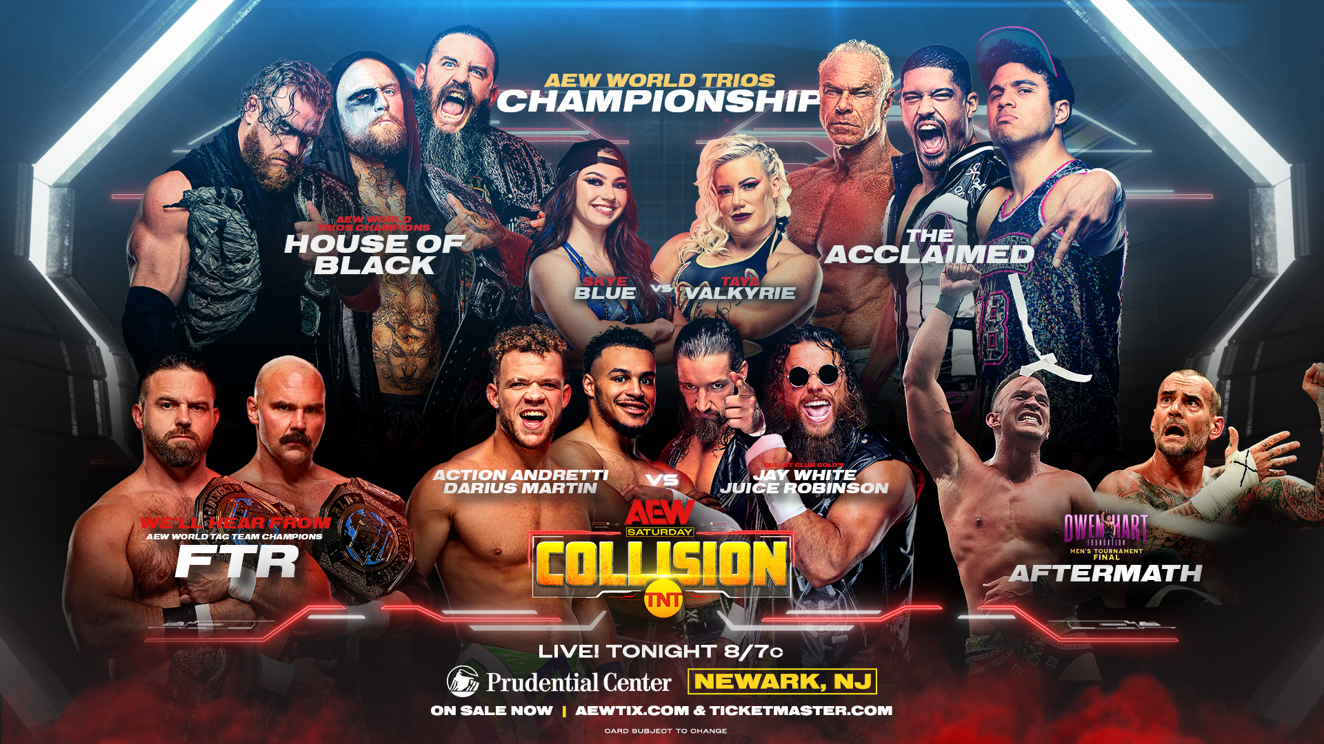 AEW Collision Results – July 22, 2023 – Punk & Allin vs. Starks & Christian – TPWW