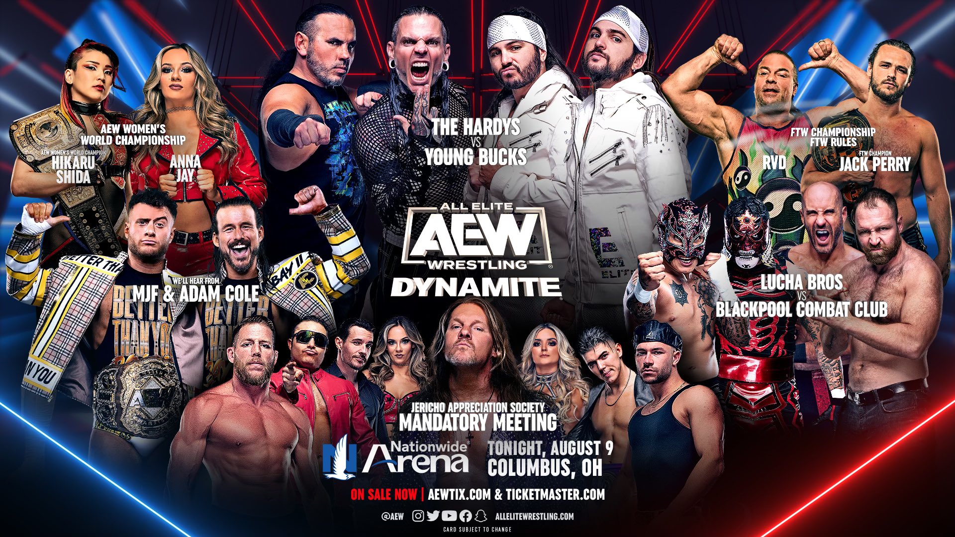 AEW Dynamite Results – Aug. 9, 2023 – Shida vs. Jay – TPWW