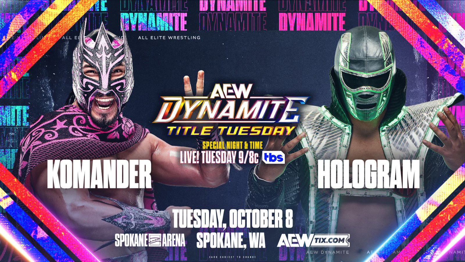 AEW: Komander vs. Hologram Set for AEW Dynamite Title Tuesday 2024, Maria Kanellis Reveals AEW ...