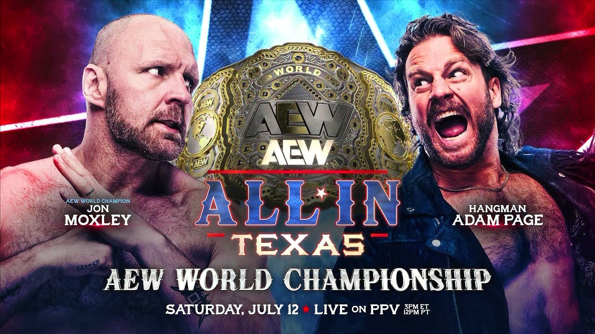 Mercedes Mone vs. “Timeless” Toni Storm for AEW Women’s Title and Hangman Adam Page vs. Jon ...