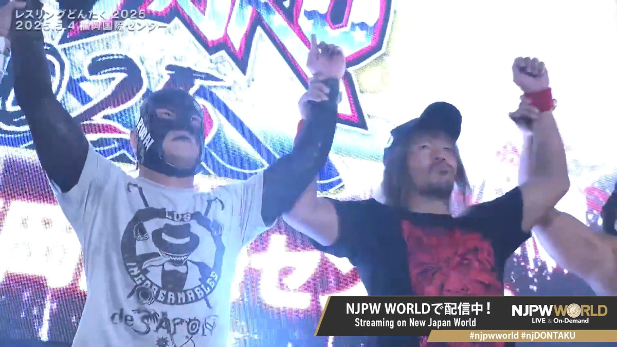 Tetsuya Naito & Bushi Wins Final Match of Their NJPW Careers at NJPW Wrestling Dontaku 2025 ...