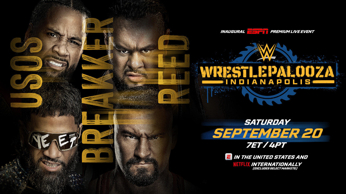 WWE: Match Sponsor Announced for The Vision vs. The Usos at Wrestlepalooza, Mark Shapiro on WWE ...